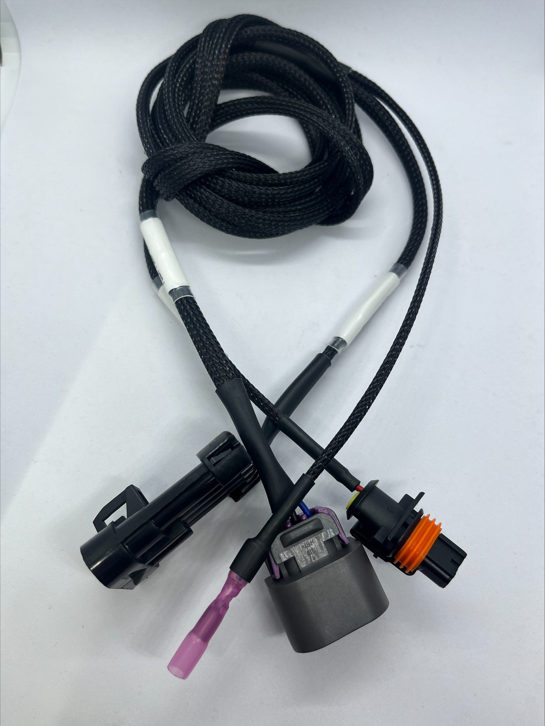 Flex Fuel E85 Sensor Harness for Holley EFI Power Tap with 2 Pin Alter ...